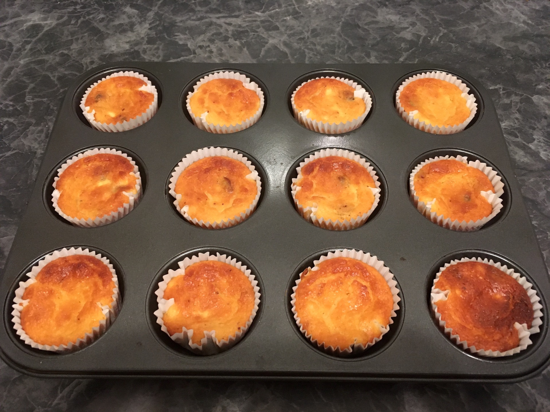 Quark-Muffins mit Beeren